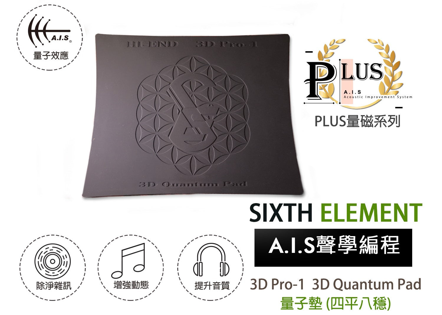 Sixth Element 3D Pro-1 Quantum Pad (Plus) 量子墊 – Ramble Audio